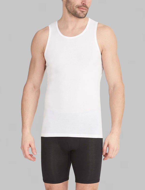 Second Skin Tank Stay-Tucked Undershirt (3-Pack) – Tommy John