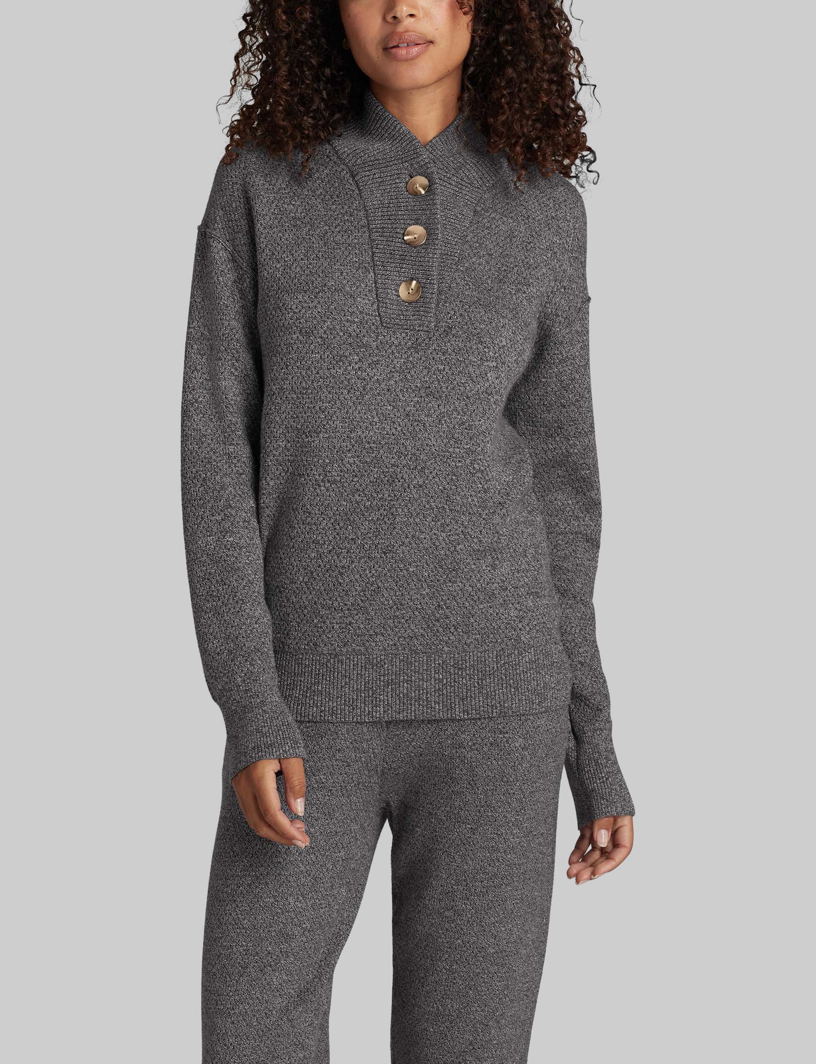 Women's Sweater Lounge Henley – Tommy John