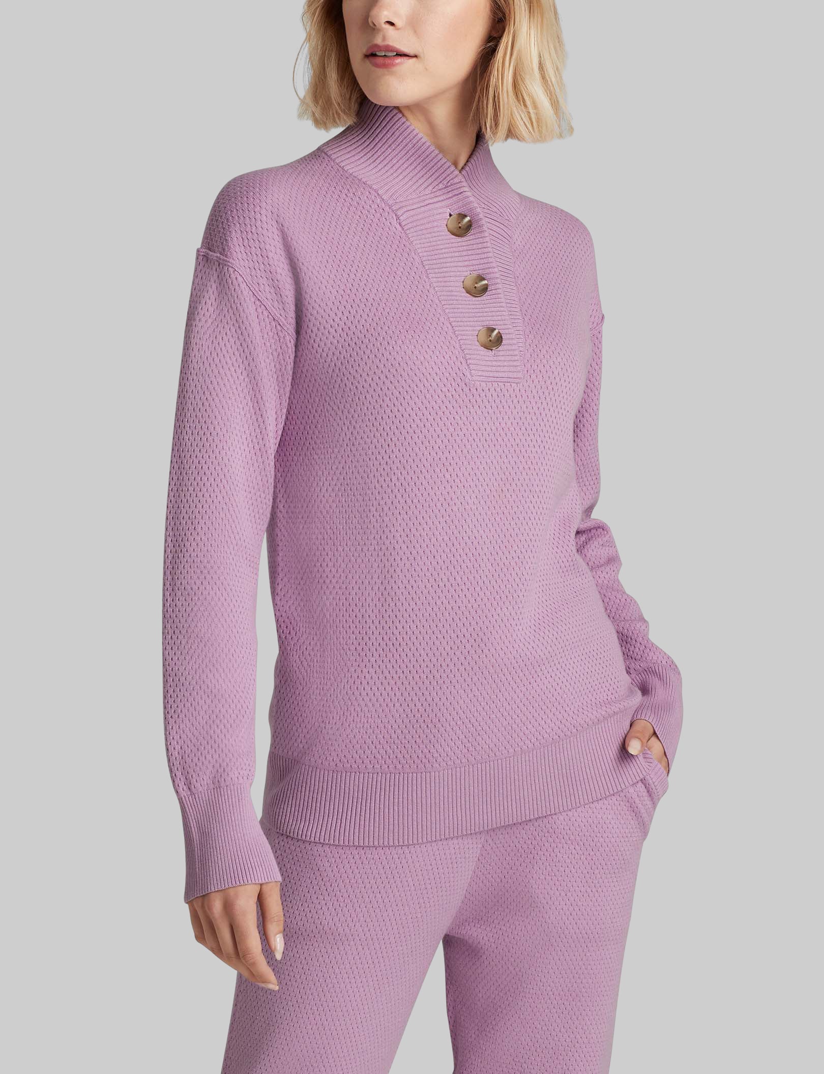 Women's Sweater Lounge Henley – Tommy John